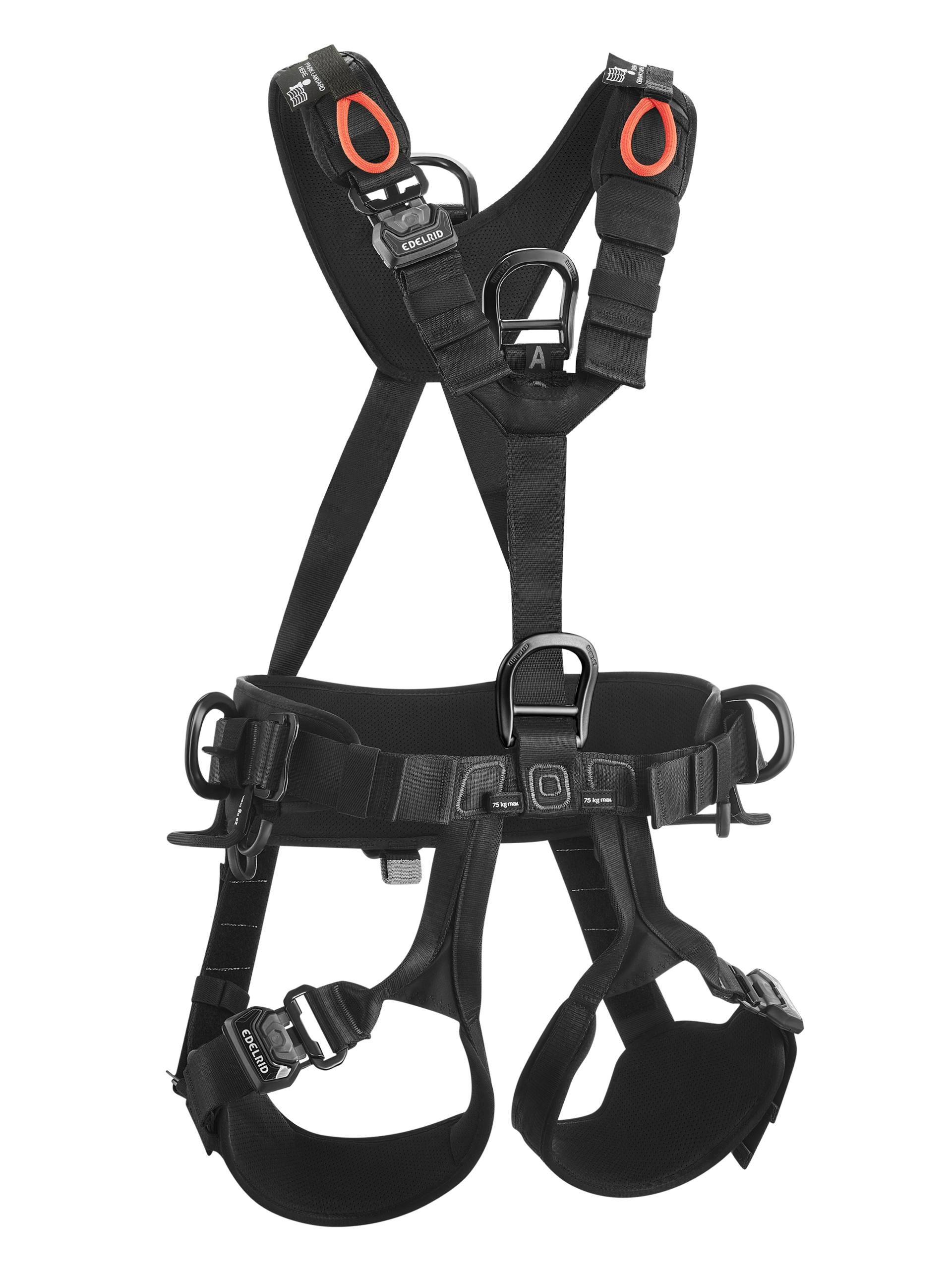 Edelrid Vertic Triple Lock Harness - Black