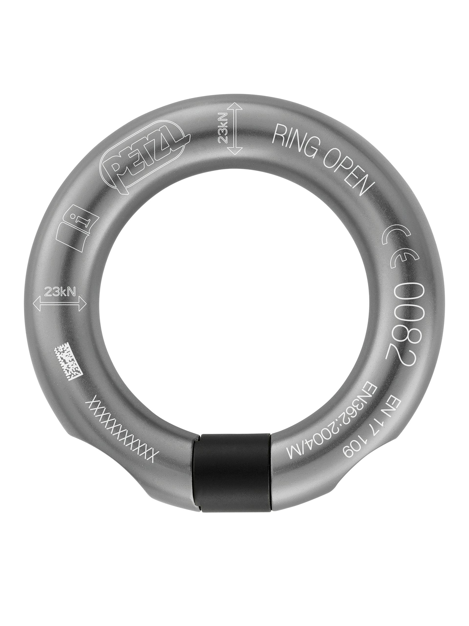 Petzl Ring Open Dark Grey