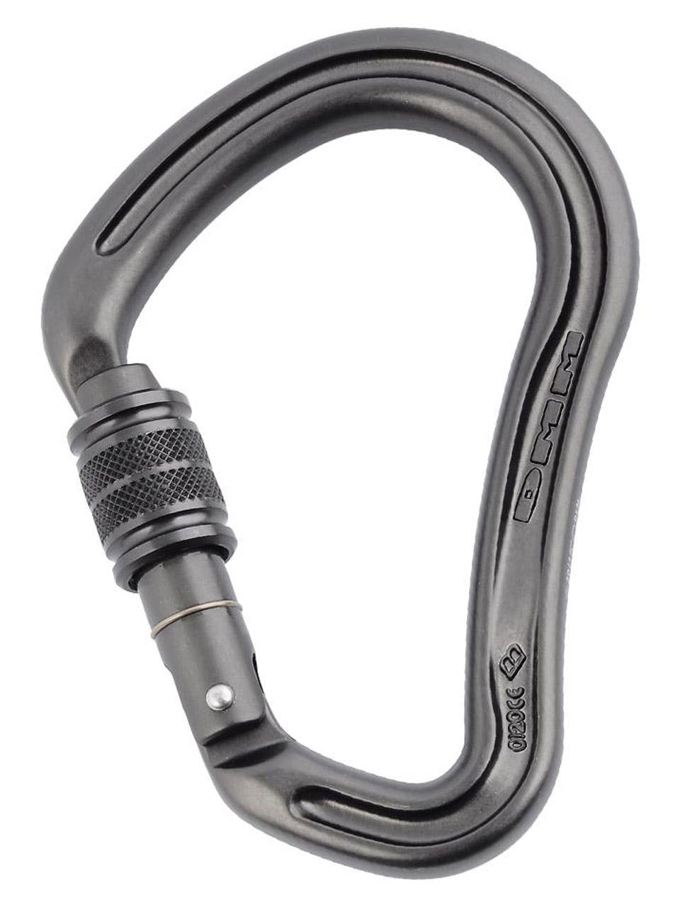DMM Aluminium I Beam Boa HMS Karabiner Matt Grey